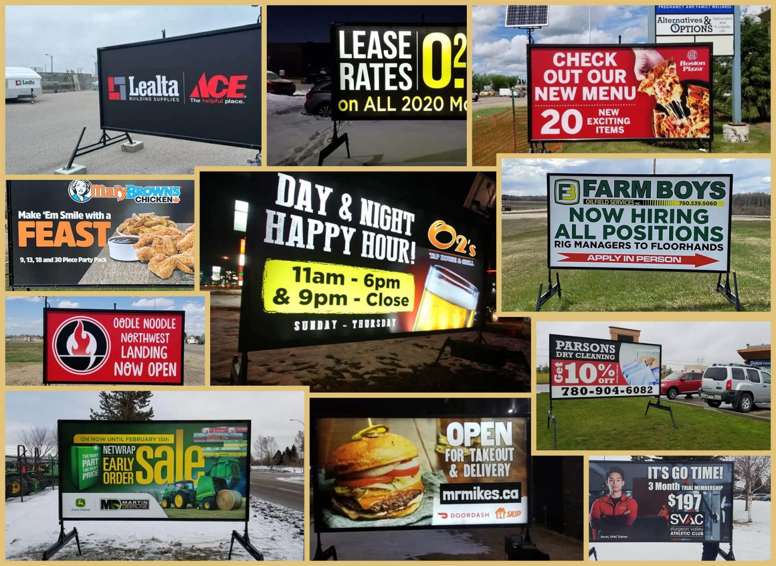 PORTABLE SIGNAGE | PORTABLE SIGNS